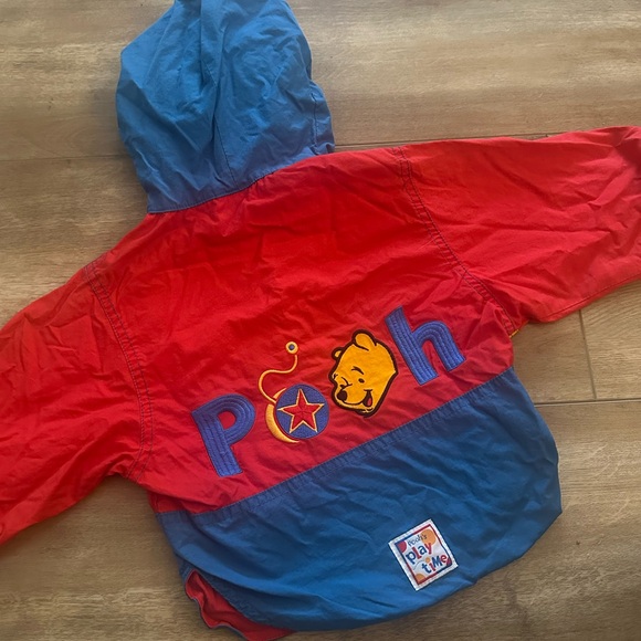 Disney | Jackets & Coats | Vintage Pooh Bear Baby Wind Jacket | Poshmark